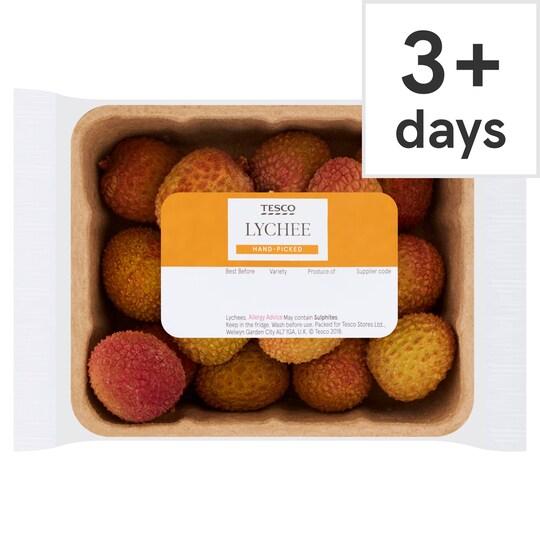 Tesco Lychee Pack 250G - Tesco Groceries