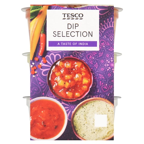 Tesco Indian Inspired Dip Selection 120g - Tesco Groceries