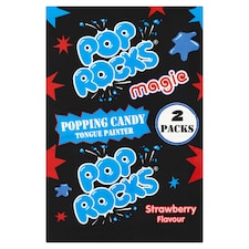 POP ROCKS MAGIC POPPING CANDY S/BERRY FLAV 6G - Tesco Groceries