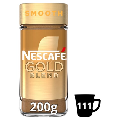 Nescafe Gold Blend Smooth Instant Coffee 200g - Tesco Groceries