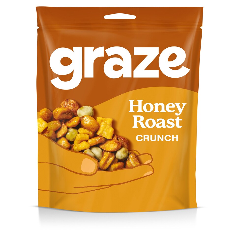 Graze Honey Roast Crunch 100G - Tesco Groceries