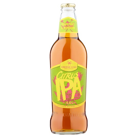 GREENE KING CITRUS IPA 500ML - Tesco Groceries