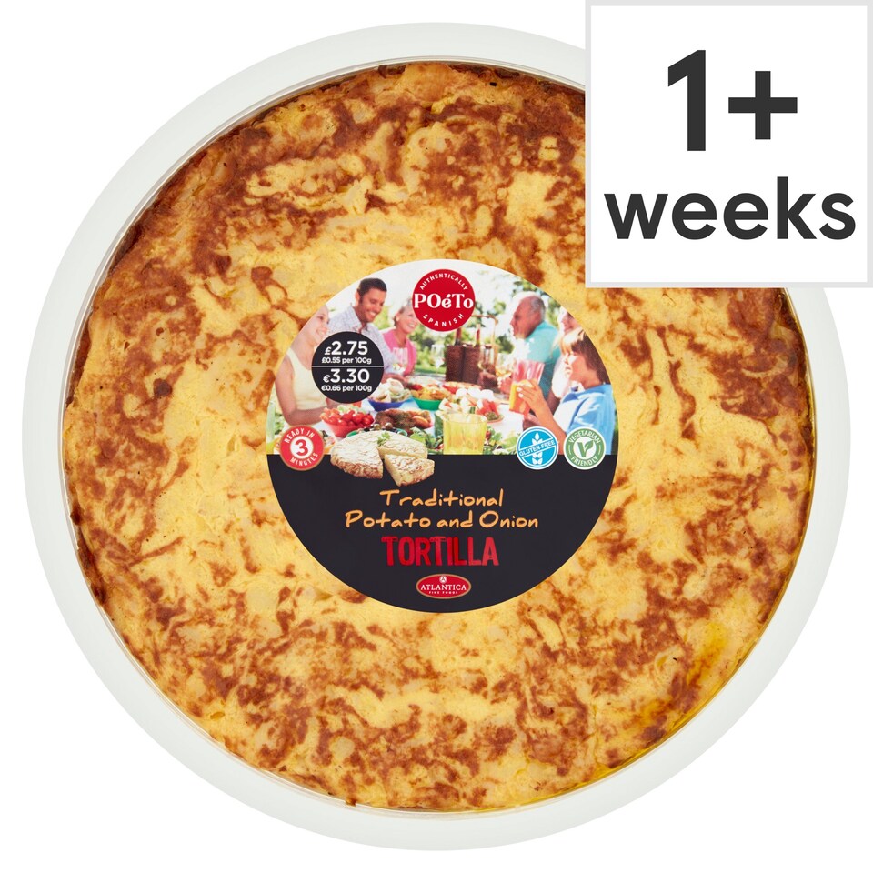Counter Atlantica Spanish Potato & Onion Omelette - Tesco Groceries