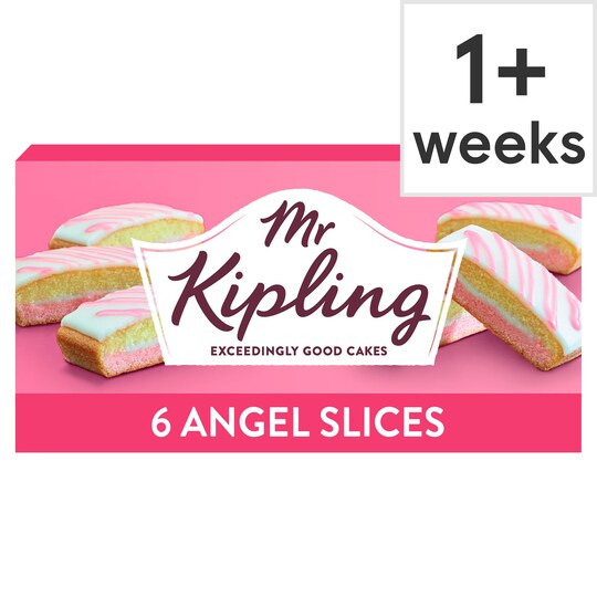 Mr Kipling Angel Slice 6 Pack - Tesco Groceries