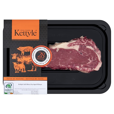 Kettyle Dry Aged Beef Ribeye Steak 220g - Tesco Groceries