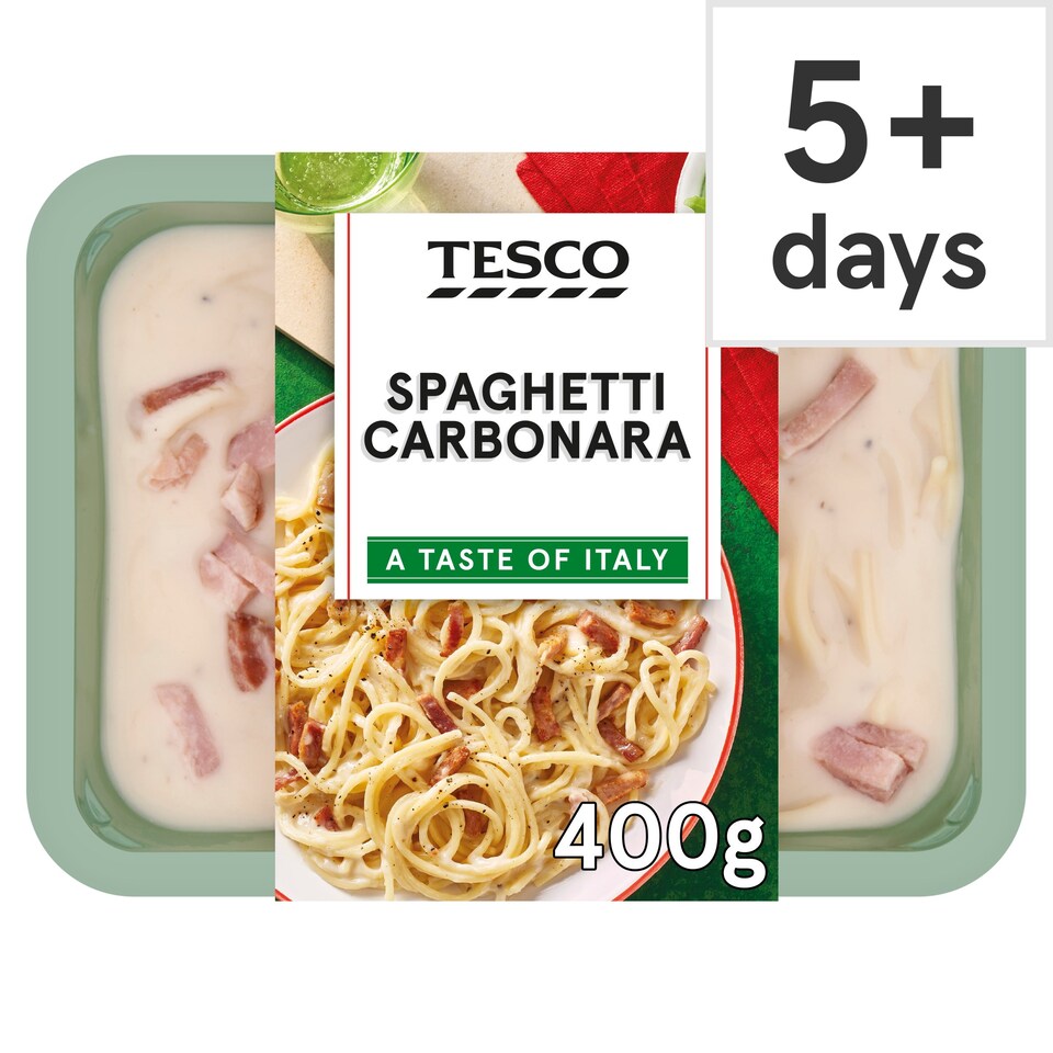Tesco Spaghetti Carbonara 400G - Tesco Groceries