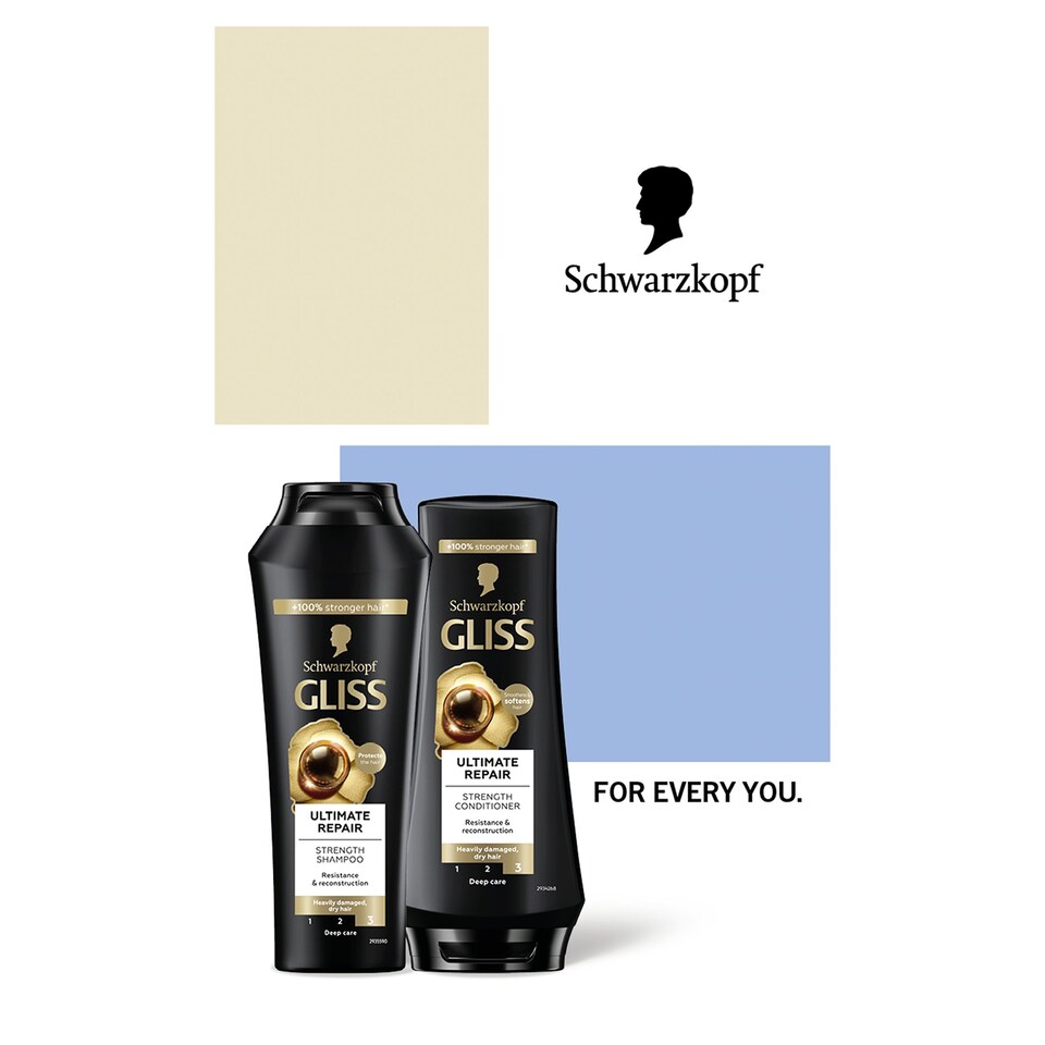 Schwarzkopf Gliss Ultimate Repair Gift Set - Tesco Groceries