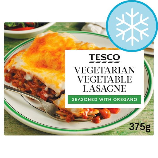 Tesco Vegetarian Vegetable Lasagne 375G - Tesco Groceries