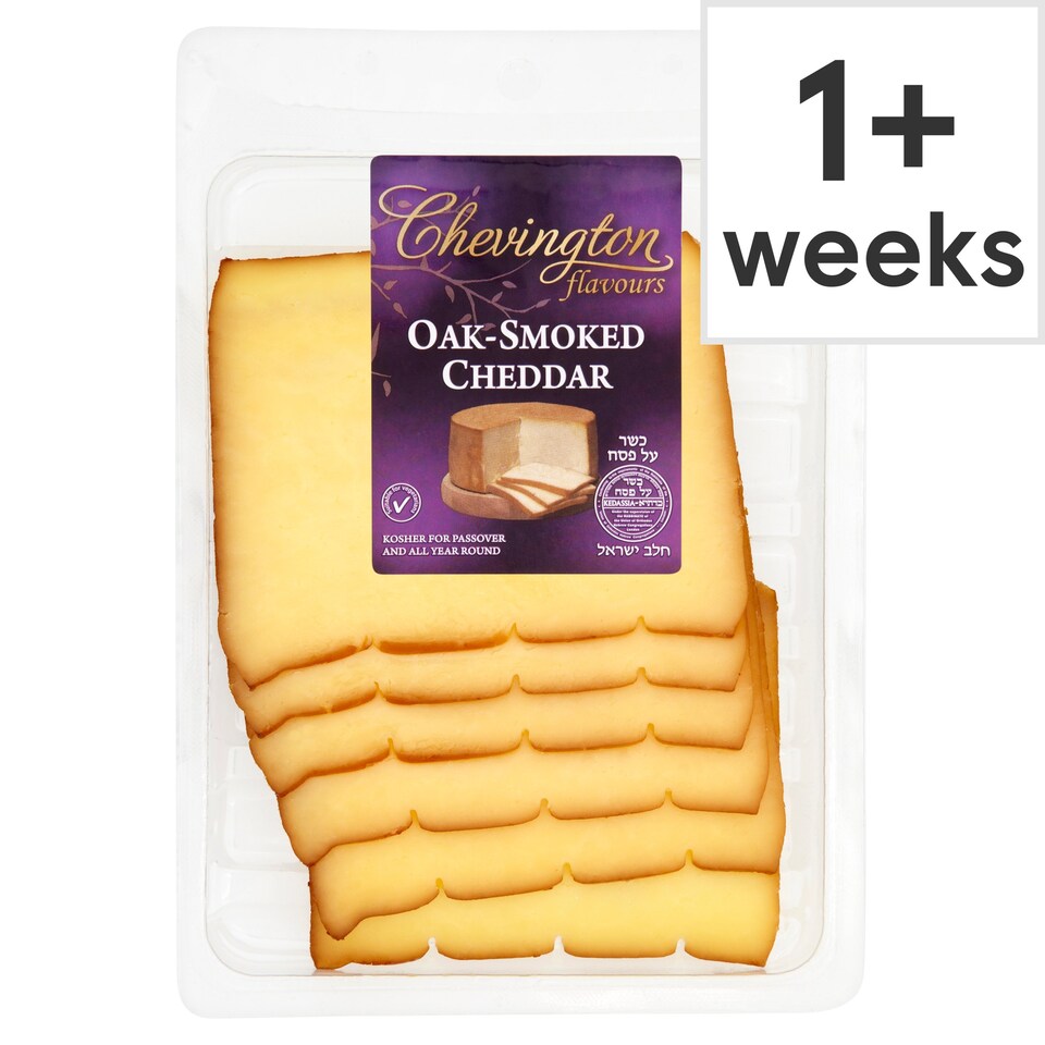 Chevington Oak Smoked Cheddar Slices 120G - Tesco Groceries