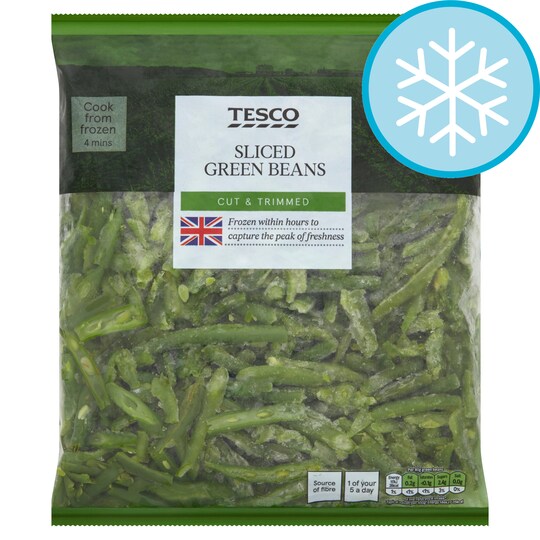 Tesco Sliced Green Beans 850G - Tesco Groceries