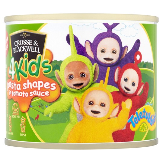 C&B 4Kids Teletubbies Pasta 213g - Tesco Groceries