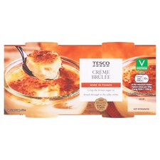 Tesco Creme Brulee 2 Pack 180g - Tesco Groceries