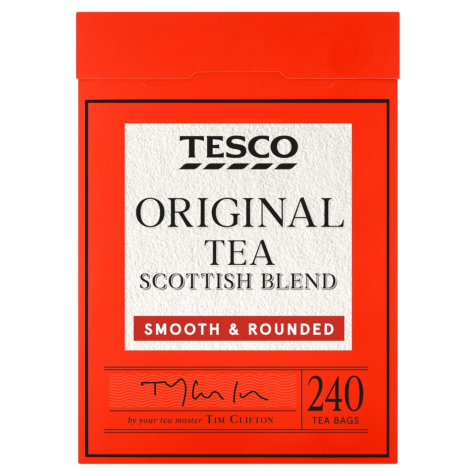 Tesco Scottish 240 Tea Bags 750G - Tesco Groceries