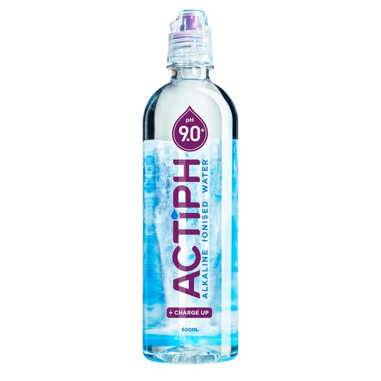 Actiph Alkaline Ionised Water 600Ml - Tesco Groceries