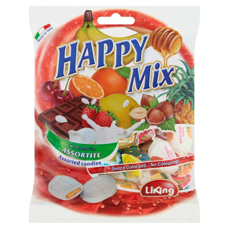 Liking Happy Mix vegyes cukorka válogatás 125 g - Tesco Groceries