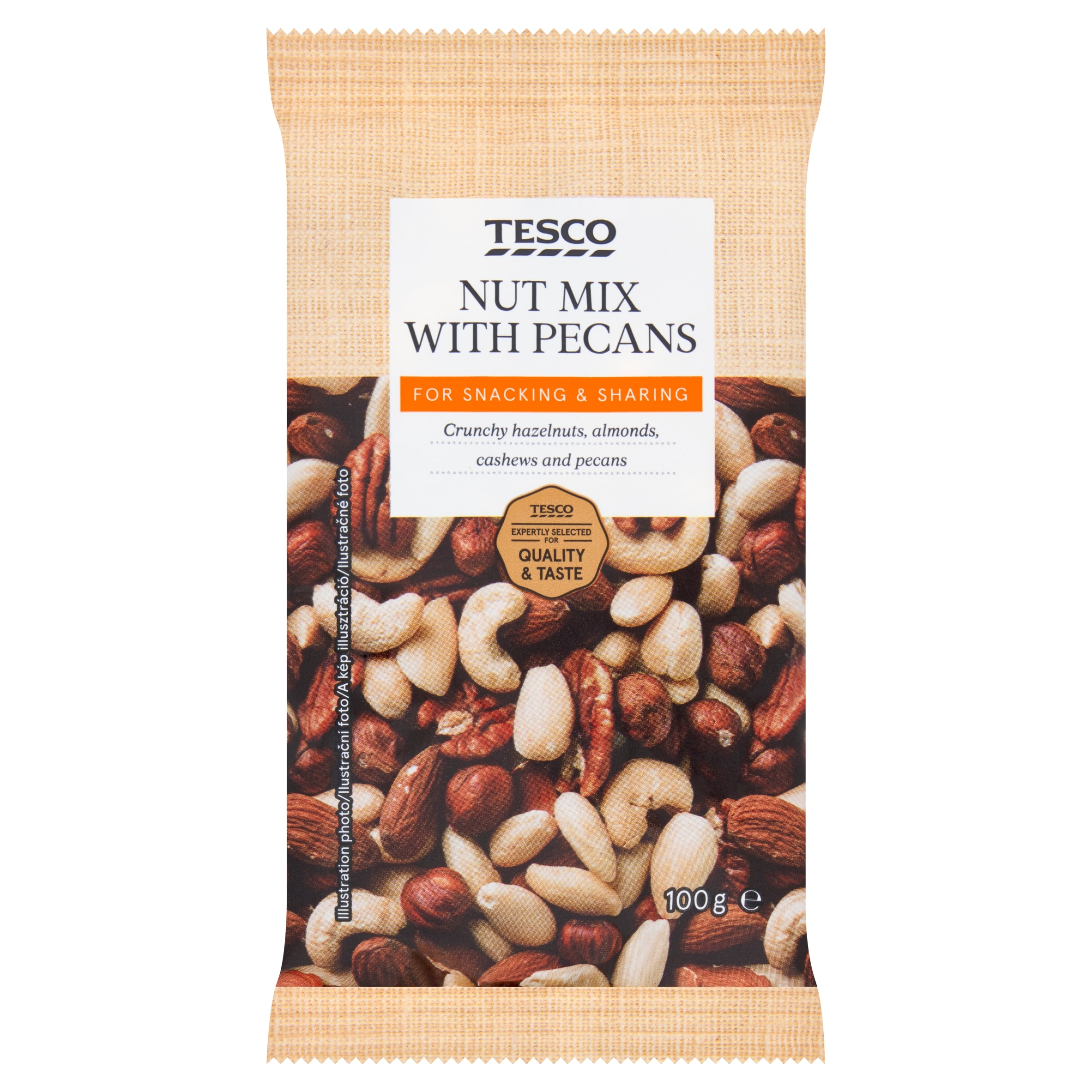 Tesco Nut Mix with Pecans 100g - Tesco Groceries