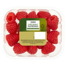 Tesco Organic Raspberries 150G - Tesco Groceries