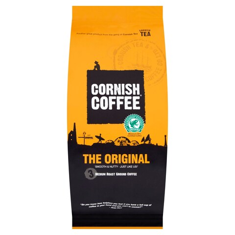 Cornish Coffee Original Blend Ground Coffee 227G - Tesco Groceries
