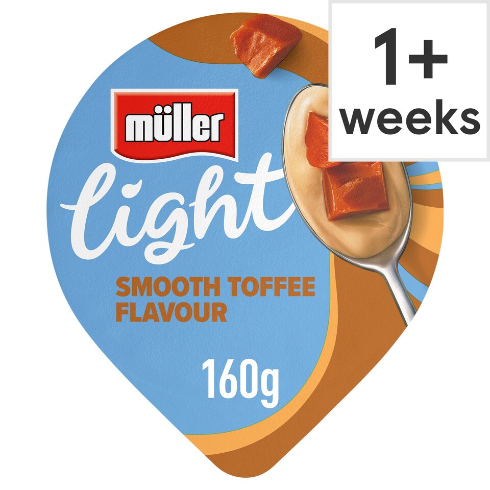 Muller Light Toffee Yogurt 160G - Tesco Groceries