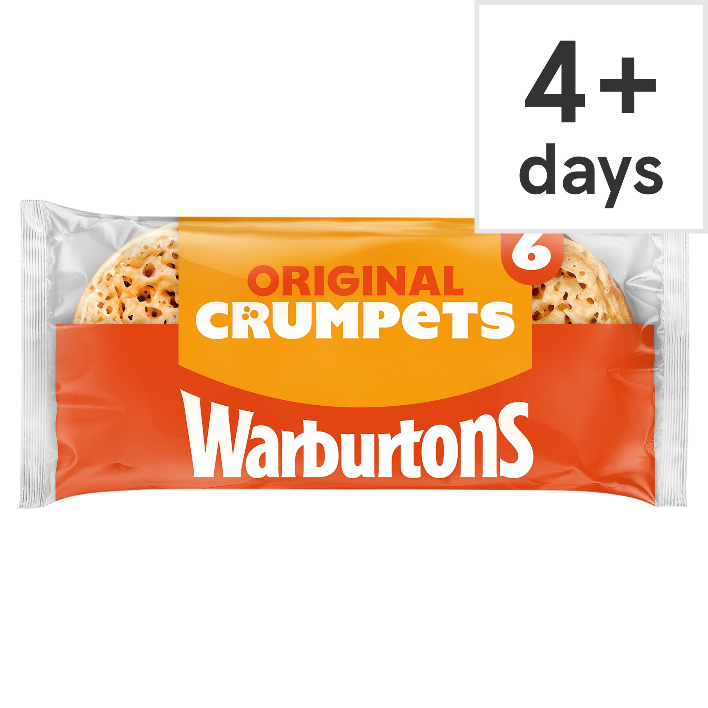 Warburtons Crumpets 6 Pack - Tesco Groceries