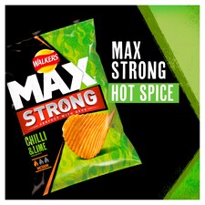 Walkers Max Strong Chilli And Lime Crisps 150G - Tesco Groceries