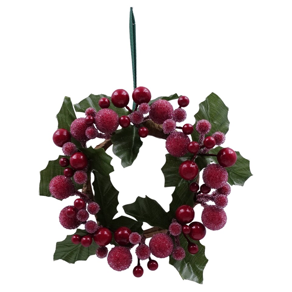Tesco Mini Wreath Hanging Decoration - Tesco Groceries