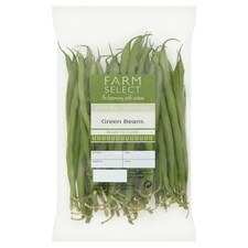 Farm Select Green Beans 220G - Tesco Groceries