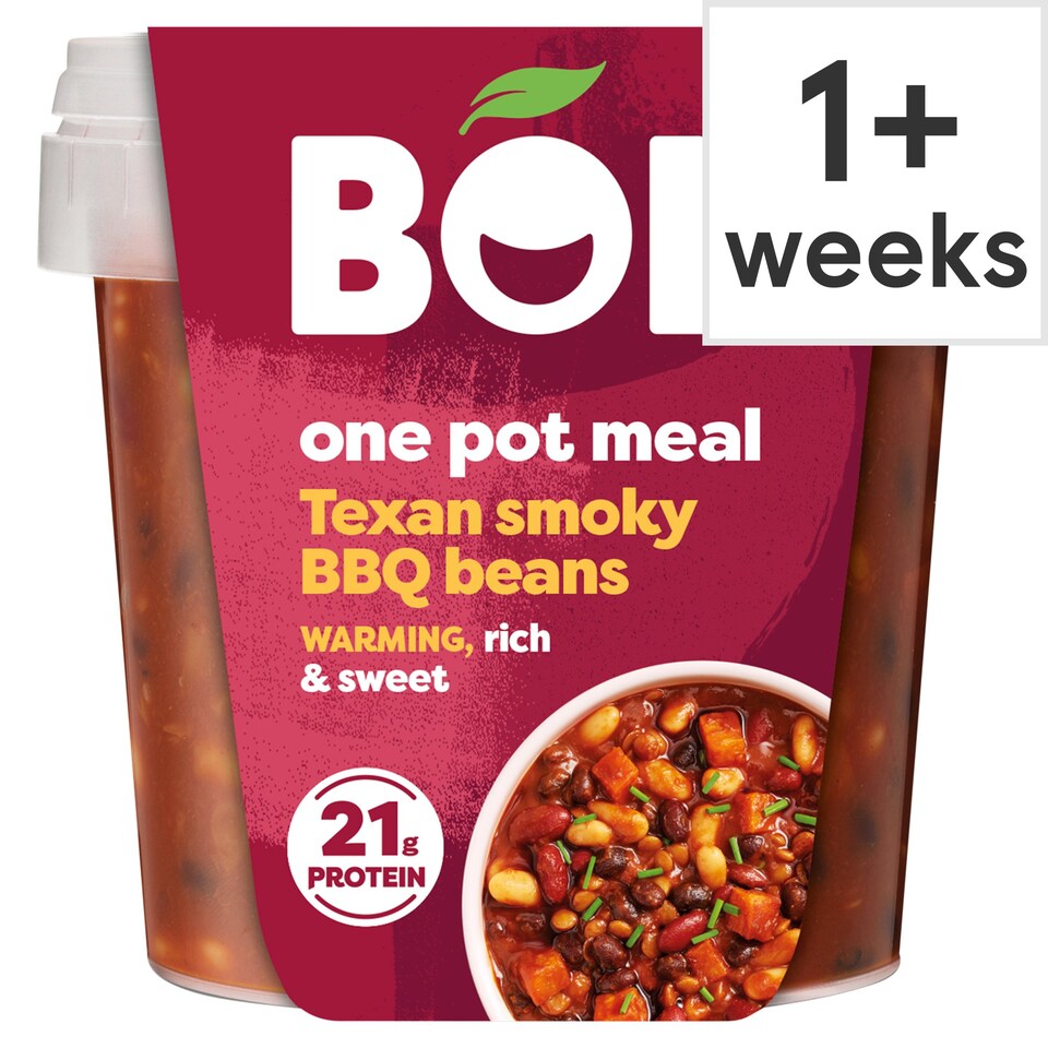 BOL Texan Smoky BBQ Beans One Pot Meal 450g - Tesco Groceries