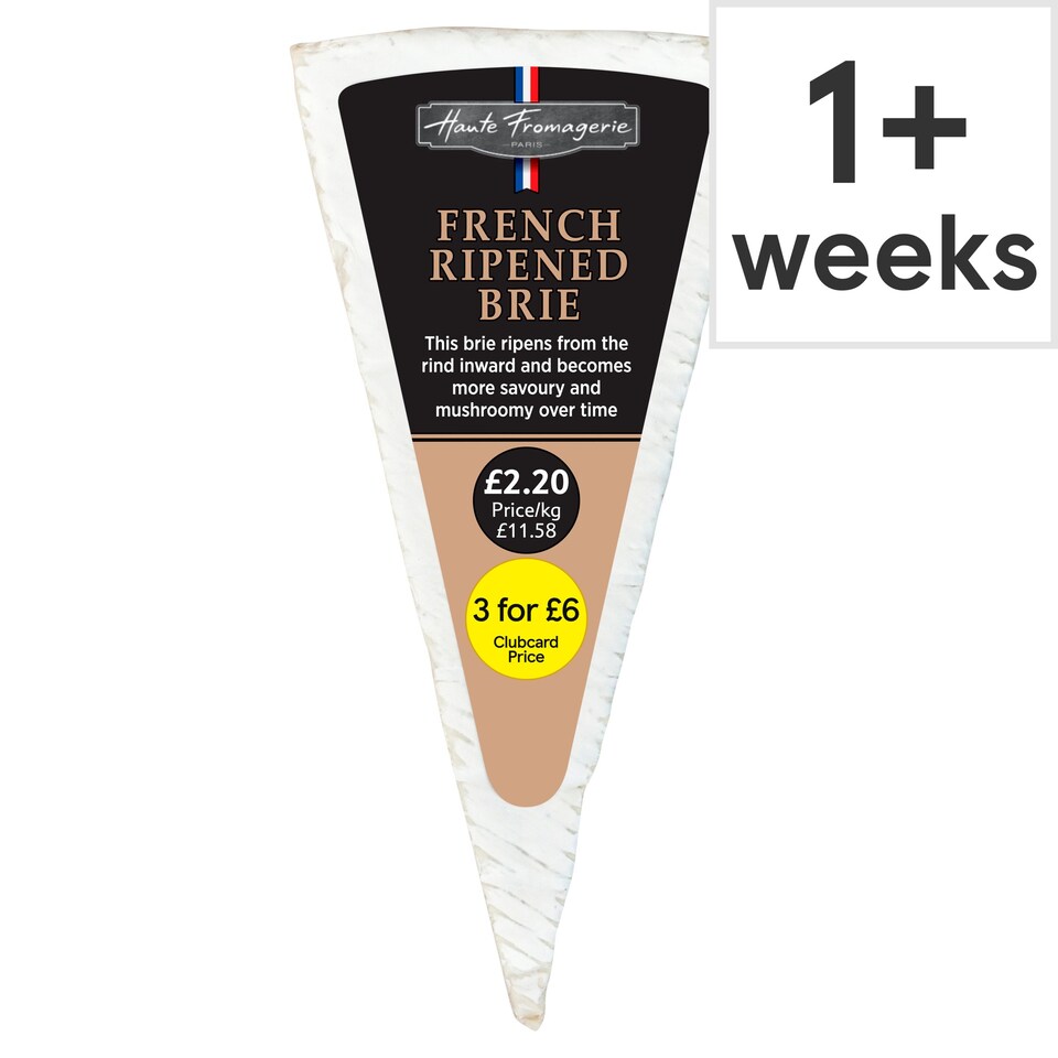 Haute Fromagerie French Ripened Brie 190G - Tesco Groceries