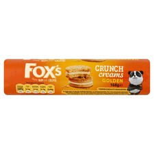 Fox's Crunch Creams - Golden 168g - Tesco Groceries