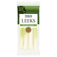 Tesco Pre-Packed Leeks 500G - Tesco Groceries