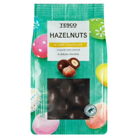 Tesco Hazelnuts in Dark Chocolate 150g - Tesco Groceries