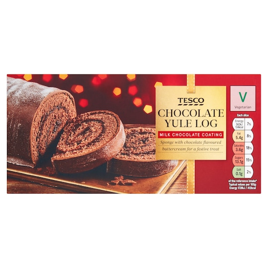 Tesco Yule Log 260G - Tesco Groceries