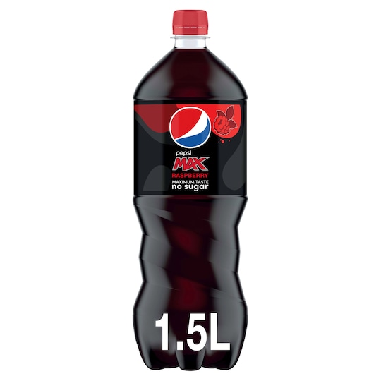 Pepsi Max Raspberry 1.5L .. - Tesco Groceries