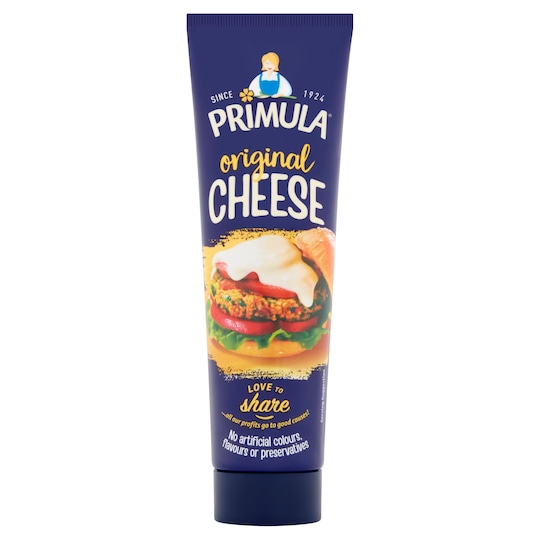 Primula Original Cheese Tube 140G - Tesco Groceries