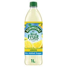 Robinsons Lemon Squash No Added Sugar 1Ltr - Tesco Groceries