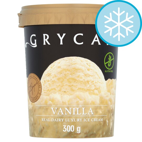 Grycan Vanilla Luxury Ice Cream 500Ml - Tesco Groceries