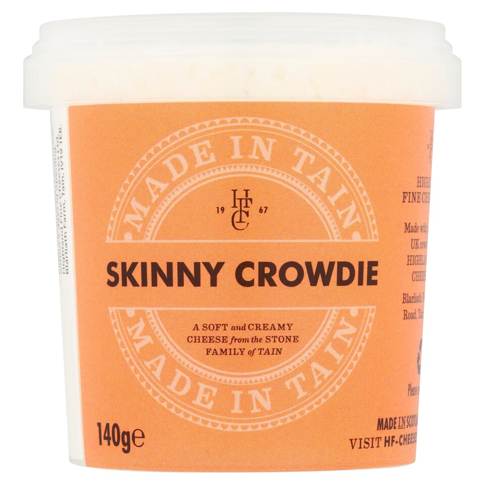 Counter Highland Crowdie 140G (L) - Tesco Groceries