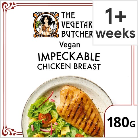 The Vegetarian Butcher Impeckable Vegan Chicken Breast 180g - Tesco ...