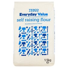 Tesco Every Day Valueself Raising Flour 1.5Kg - Tesco Groceries