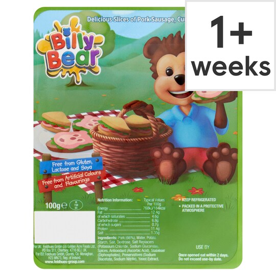 Billy Bear Slices 100G - Tesco Groceries