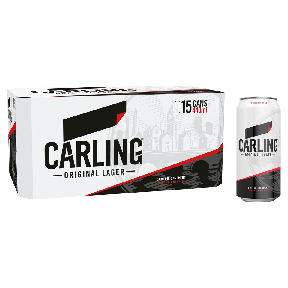 Carling Original 15 X 440Ml - Tesco Groceries