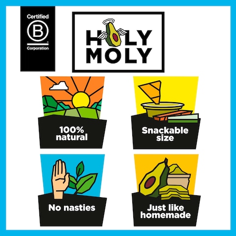 Holy Moly Smashed Avocado 3 x 57g - Tesco Groceries