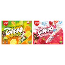 Walls Calippo Mini Orange Lemon & Lime 6 X 80Ml - Tesco Groceries