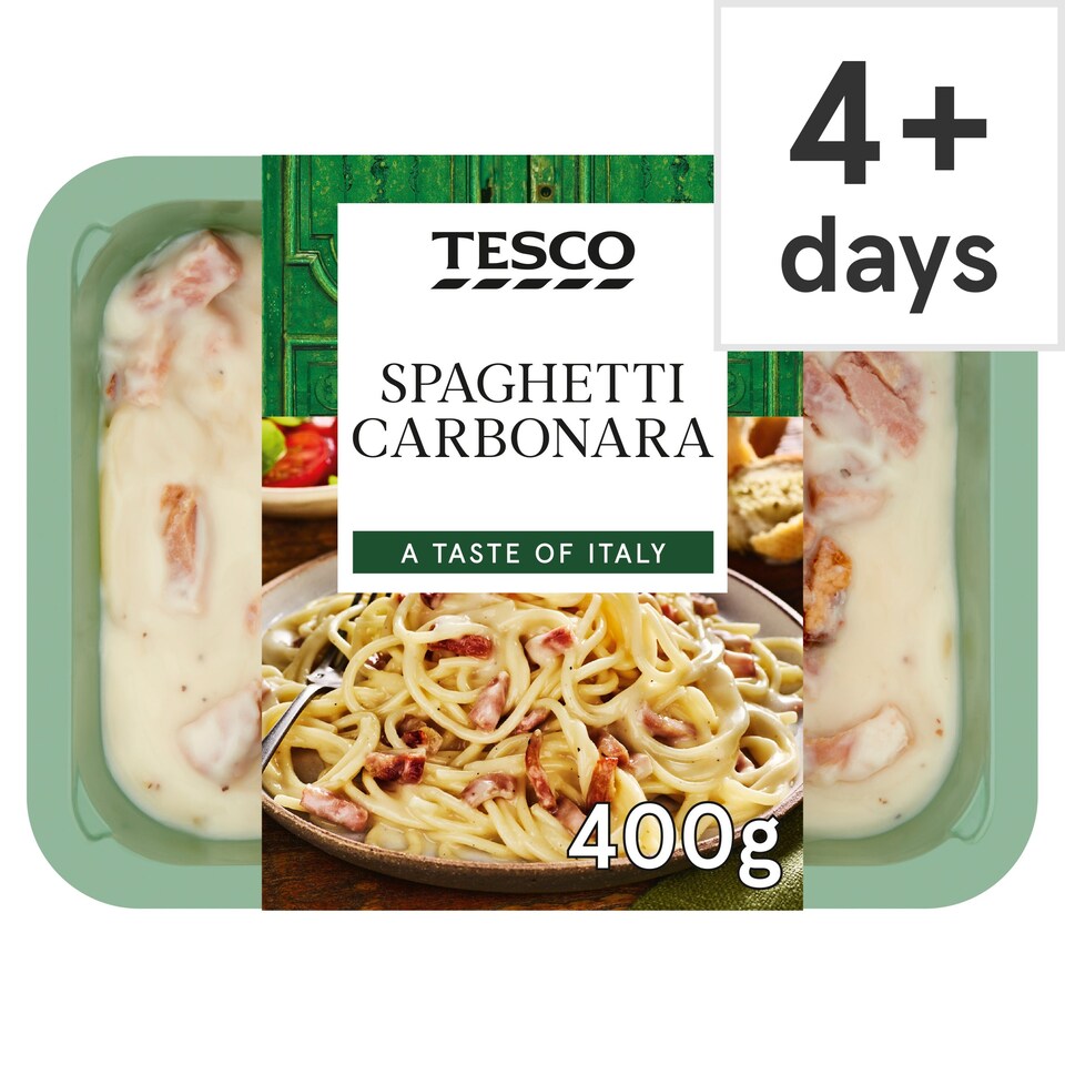 Tesco Spaghetti Carbonara 400G - Tesco Groceries