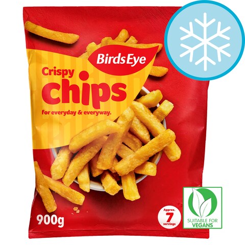 Birds Eye Crispy Chips 900g - Tesco Groceries