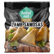 Halal Eat Gold Lamb Samosas 325g - Tesco Groceries