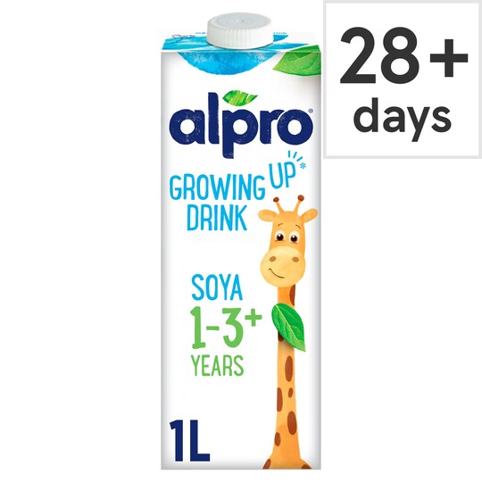 Alpro Junior Growing Up Soya Drink 1Ltr - Tesco Groceries