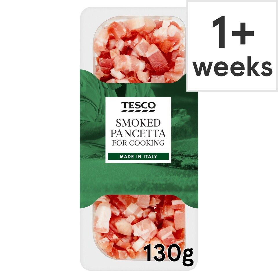 Tesco Smoked Pancetta 2 X 65G - Tesco Groceries