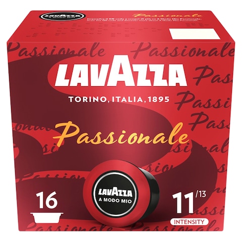 Lavazza A Modo Mio Passionale Coffee 16 Capsules - Tesco Groceries